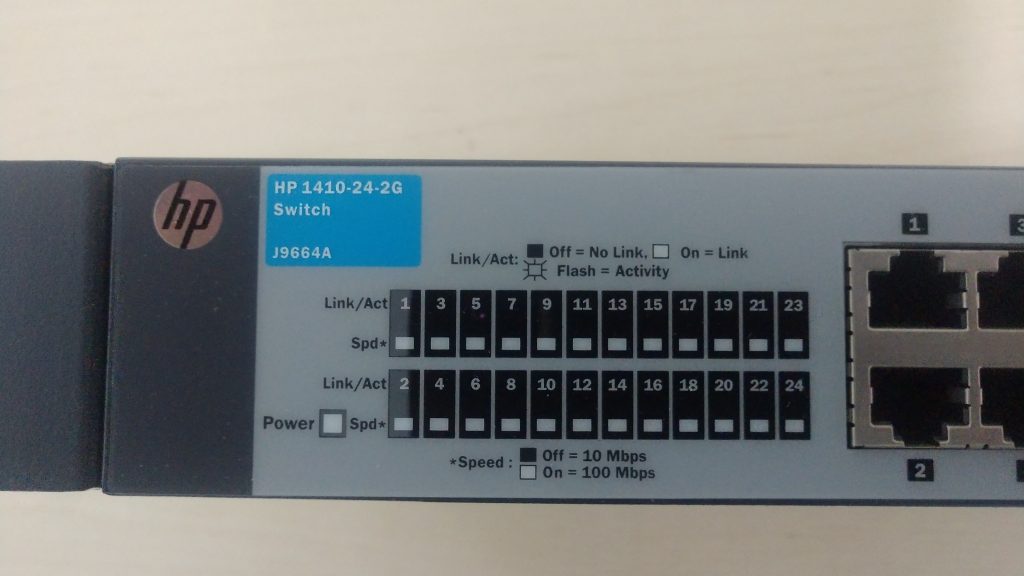Switch HP 1410 24 J9664A – SMT Machines